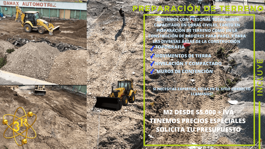 Radieres y losas | Constructora3R